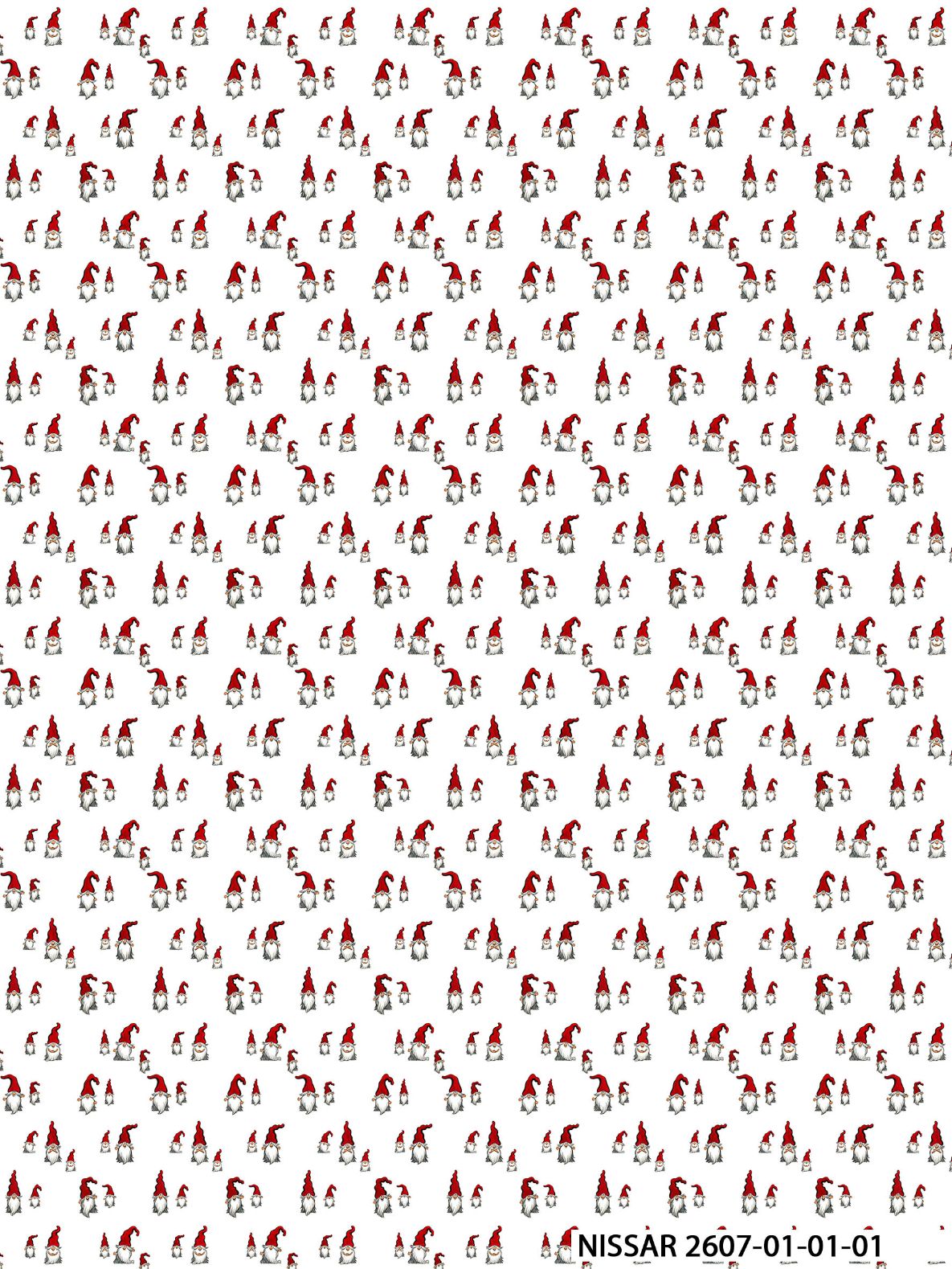 Nissar trikå vit metervara - Arvidssons