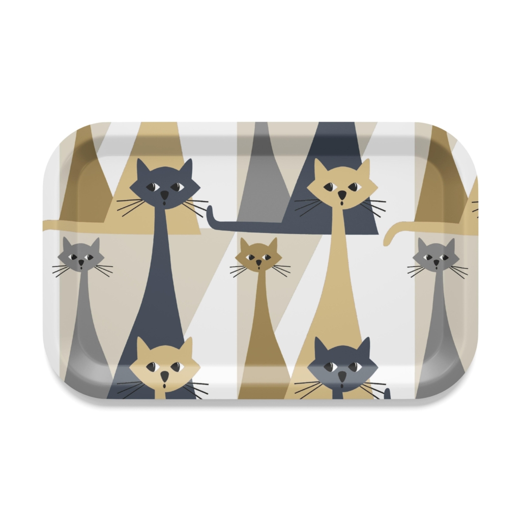 Kitty guld bricka - Arvidssons